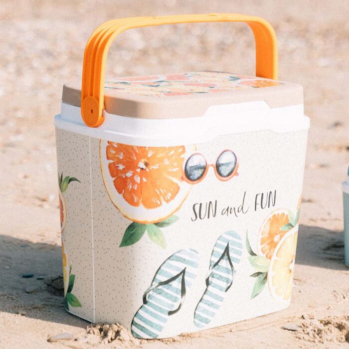Customisable IML Hello Summer plastic cooler | Sp-Berner